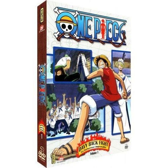 DVD - One Piece - Arc 4 : Davy Back Fight - Partie 1 - Japonais - Zone ...