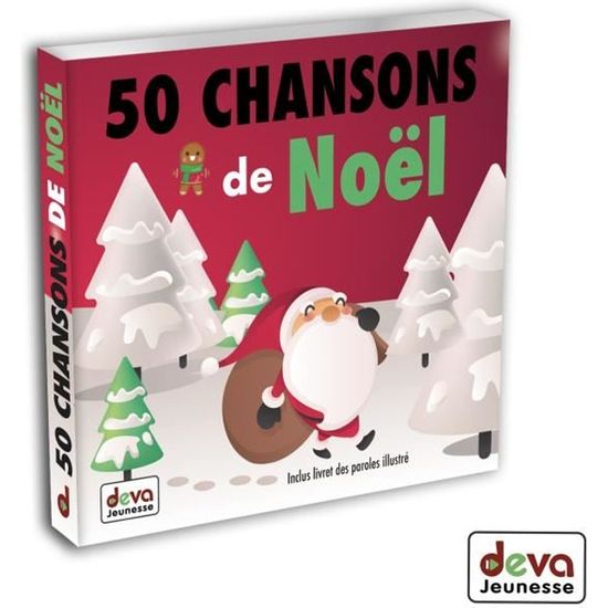 50 Chansons de Noël (2CD+Livret) - Cdiscount Musique