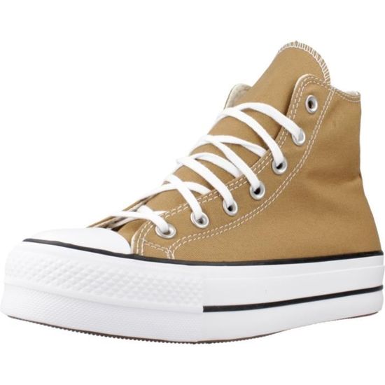 Baskets Converse Chuck Taylor All Star Platform - Marron - Textile ...