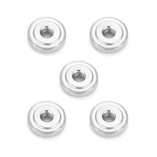 Shipenophy écrou moleté en acier au carbone 5 pièces GB807 M4 M5 M6 M8 ...