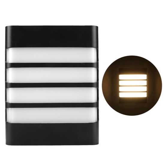 Applique murale extérieure 18W mur LED lumière extérieure étanche cour ...