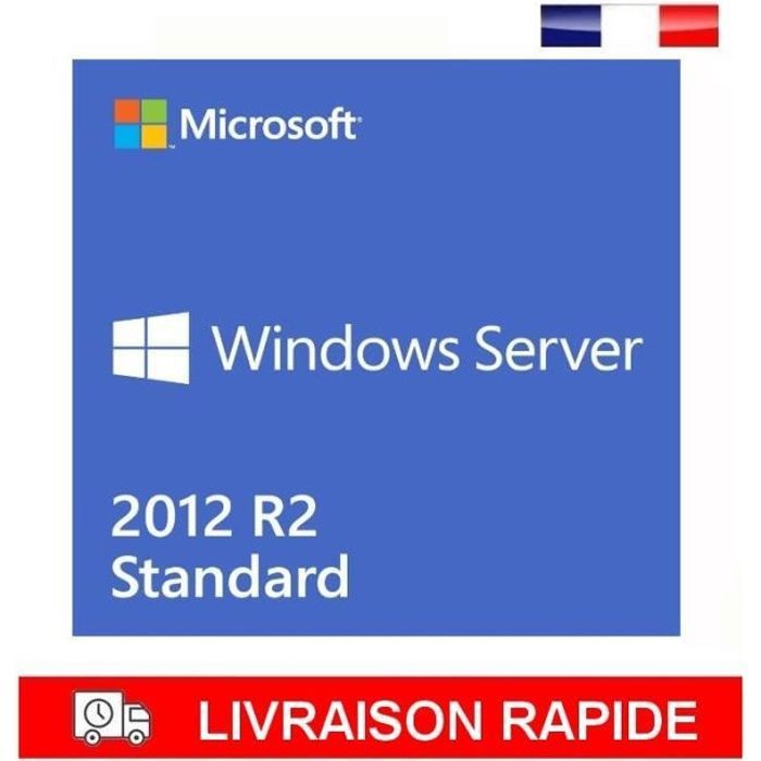 Windows server 2012 R2 Standard Livraison 2H par email - En ...