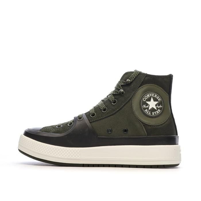 Baskets Kaki Homme Converse Chuck Taylor All Star Construct Kaki ...