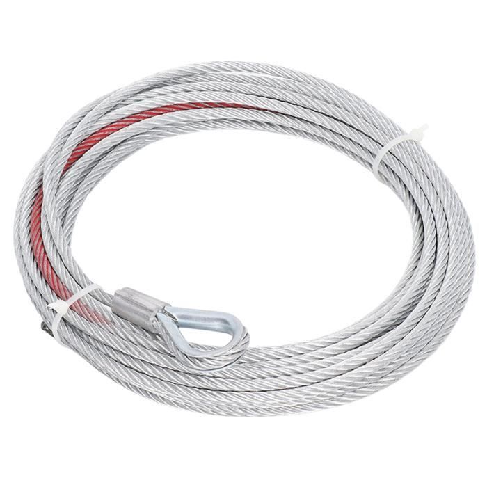 Akozon ligne de corde de treuil Câble d'acier inoxydable de fil de ...