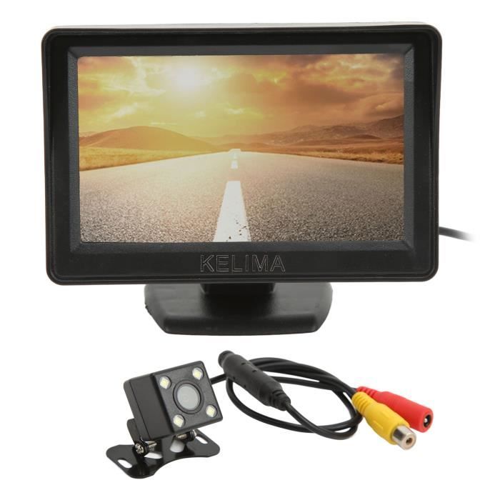 Ashata moniteur de recul Caméra de recul 4LED Kit de moniteur de vue ...