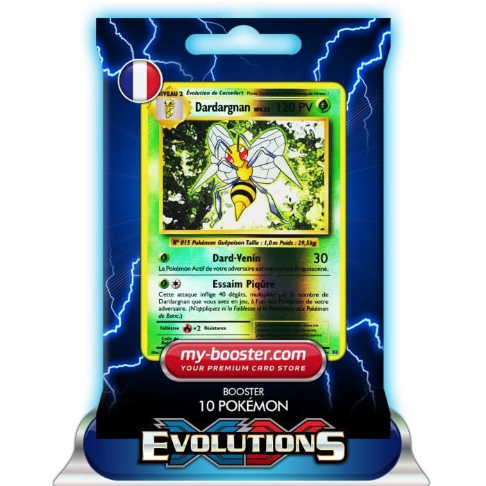 DARDAGNAN holo reverse 7-108 120PV XY12 EVOLUTIONS - Booster de 10 ...