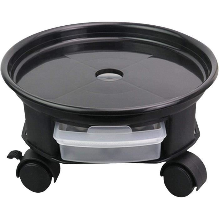 Jardinière Mobile Ronde Caddie Avec Roues Roulette Mobiles Faciles ...