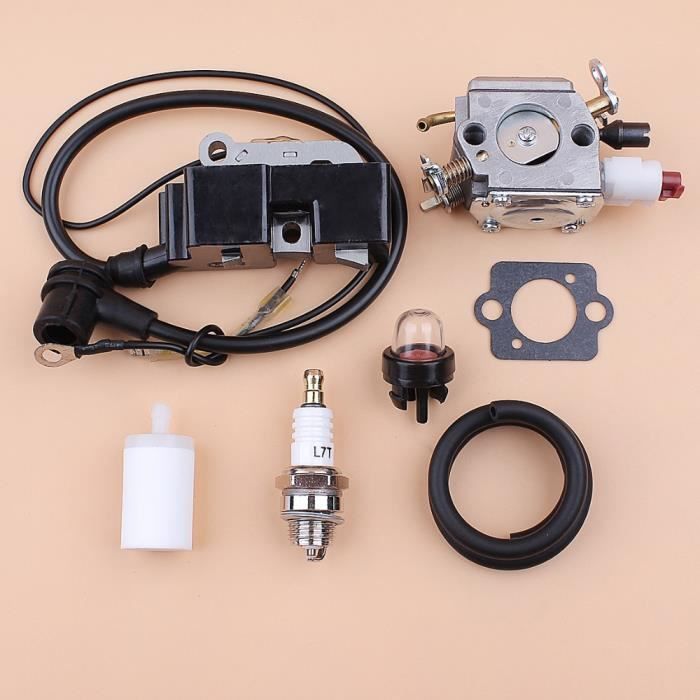 Carburateur bobine d'allumage tuyau de carburant filtre Kit pour Husqvarna 357 XP 359 357XP ...
