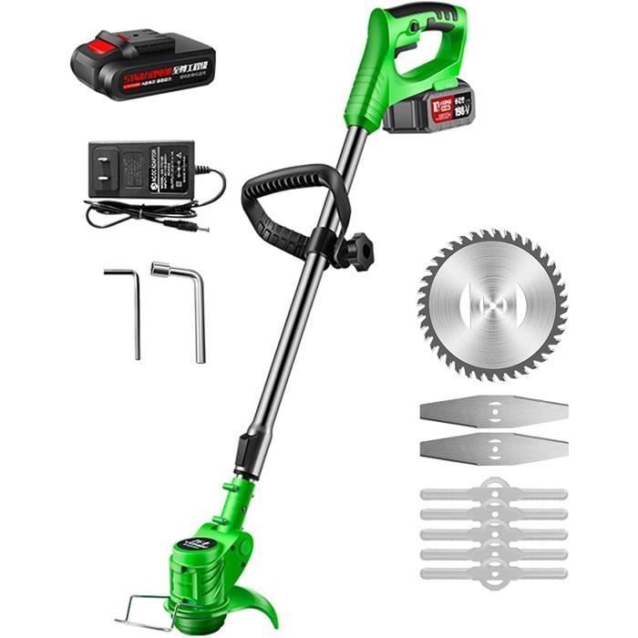 Coupe-bordures - Coupe-Bordures Désherbeur Domestique Électrique Sans Fil, 7500mA, Adapté L ...