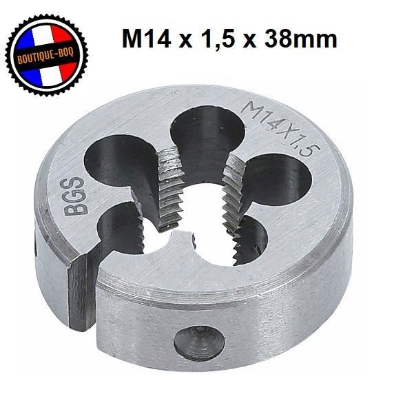 Filière à Main BGS - M14 x 1,5 x 38 mm - Pas Fin De 150 Métrique ...