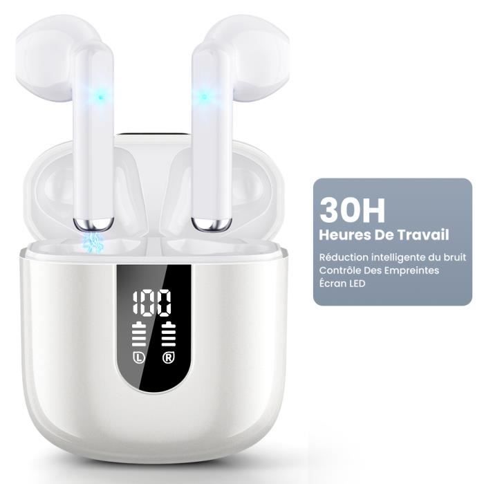 Écouteurs Bluetooth - COOVEE - Modèle 5.3 - Réduction de Bruit ENC ...