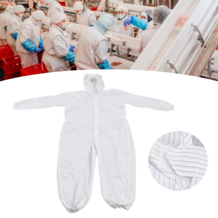 EJ.life Combinaison Hazmat Combinaison de Vêtements de Travail Anti ...
