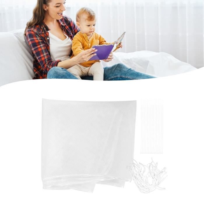 PAS-Filet de balcon Pet Escaliers Rampe Garde Prévention Des Accidents ...