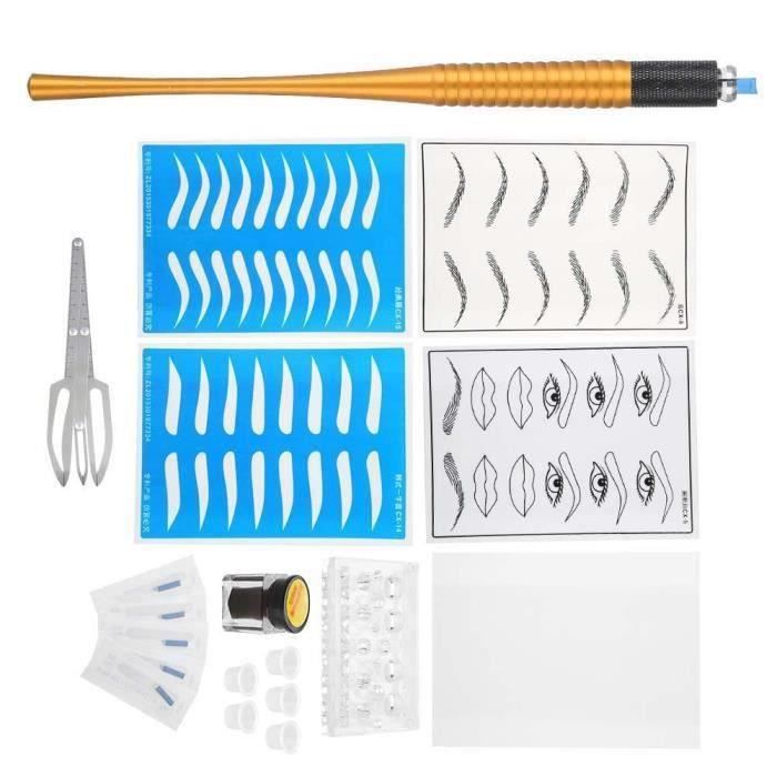 Brave-Kit de microblading Kit de tatouage des sourcils Microblading ...