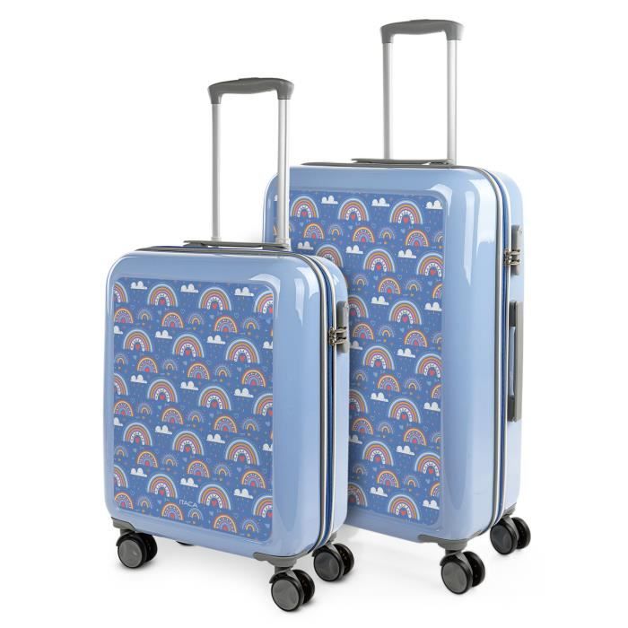Set Valise Rigide, Lot De Valises Soute Avion 4 Roulettes 703300 ...
