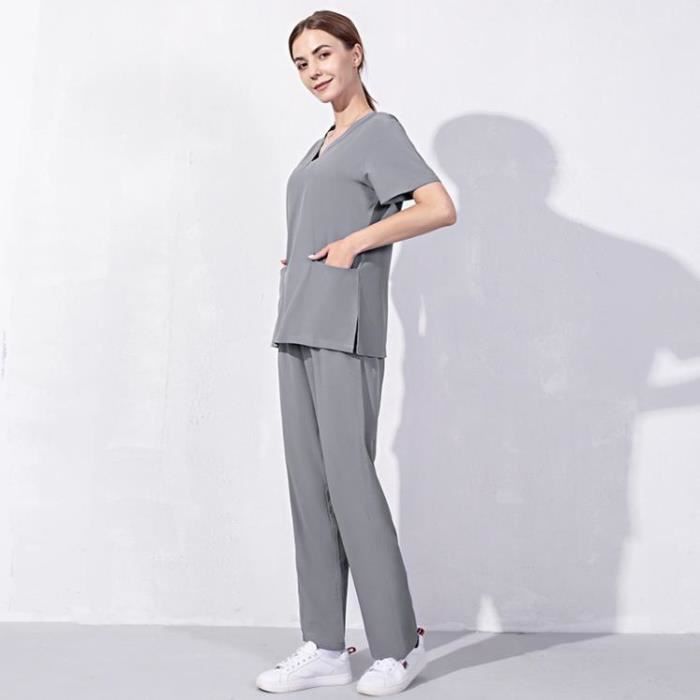 Uniforme d'infirmière - HBSTORE - Tshirt + Pantalon - Travail Hôpital ...