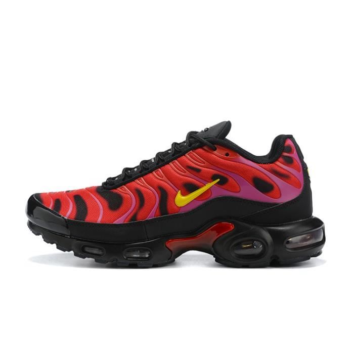 Baskets Nike Air Max Plus TN Homme femme Noir\rouge Noir\rouge ...