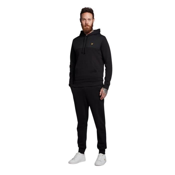 Jogging Lyle & Scott Softshell Panel - jet black - L Jet black ...