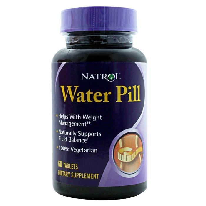 NATROL - Water Pill 60 tabs - Cdiscount Sport