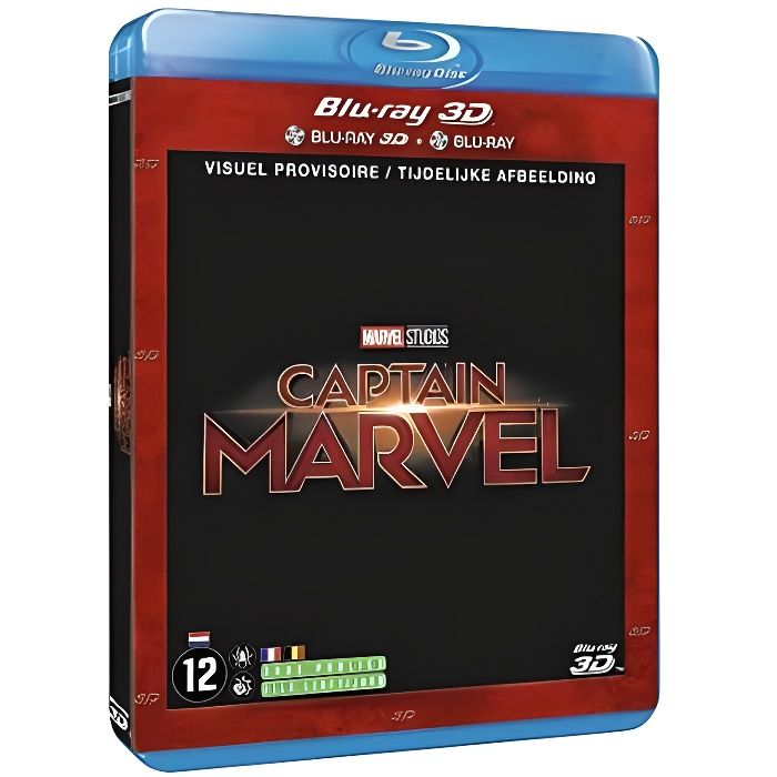 Captain Marvel [Combo Blu-Ray, Blu-Ray 3D] - Cdiscount DVD