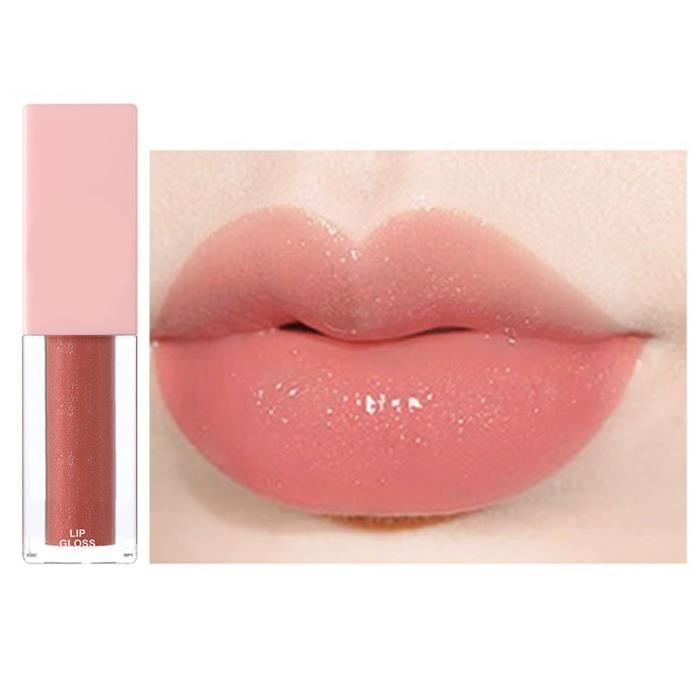 SALALIS Glaçage labial Miroir Labial Glaze Color Lip Gloss Huile ...