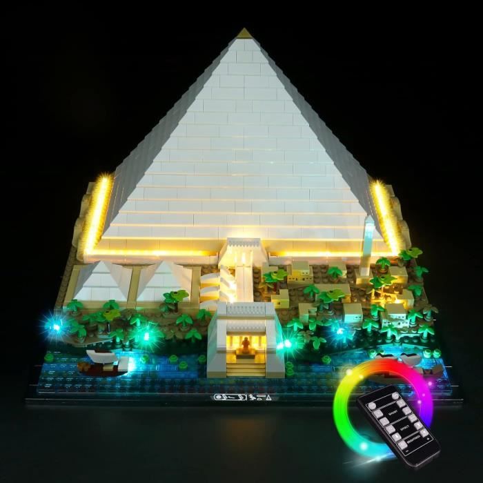 Kit D'Éclairage Led Pour L'Architecture Lego Cheops Pyramid - (Pas De ...