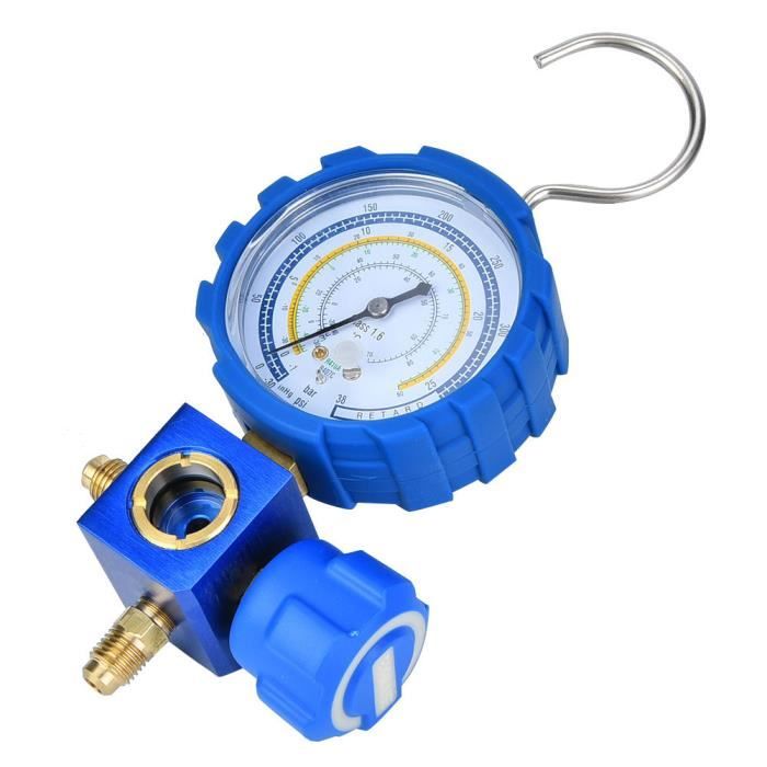 Manomètre de réfrigération - Ergonomique - Basse pression - Compatible ...