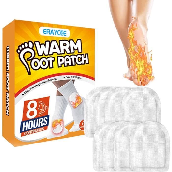 Patch Chauffant pour Les Pieds,Patch Thermique adhésif sûr, 6 pièces ...