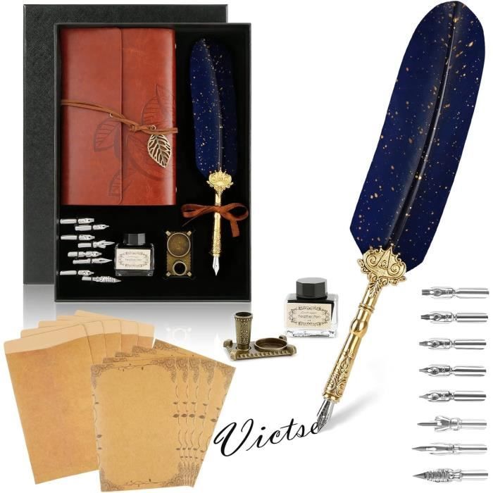 Victse Stylos de Calligraphie, Vintage Stylo de Calligraphie Plume ...