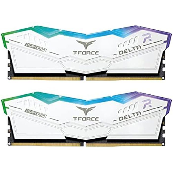 RAM DDR5 - TEAMGROUP - T-Force Delta RGB - 32 Go (2 x 16 Go) - 7200 MHz ...