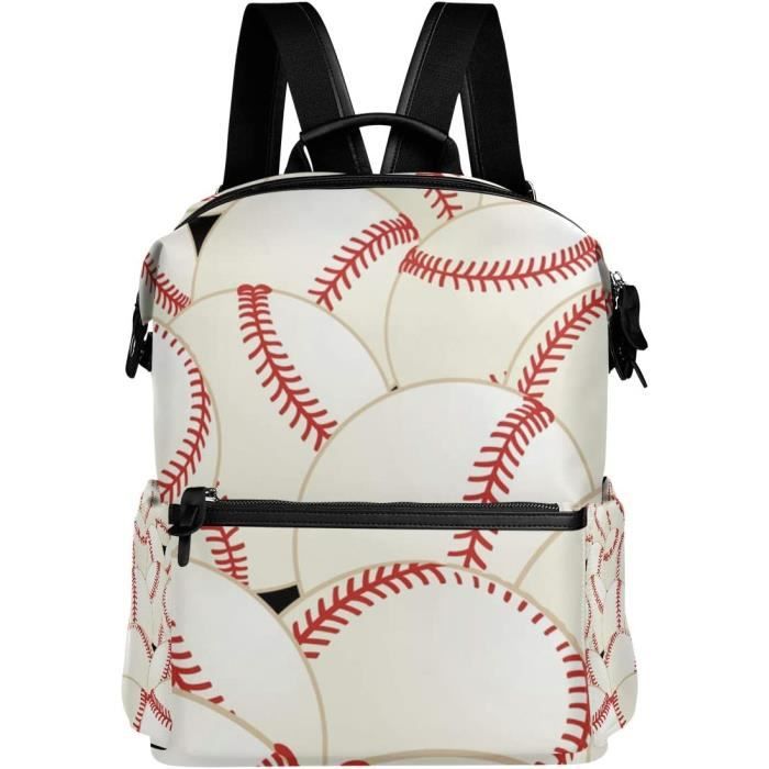 Sac À Dos Imprimé Baseball Sac À Dos[H5269] - Cdiscount Bagagerie ...
