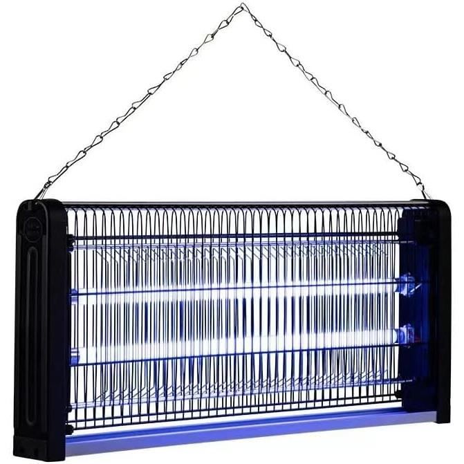 Lampe Anti Insectes Volants Électrique 20W, Lampe Uv Tueur De ...