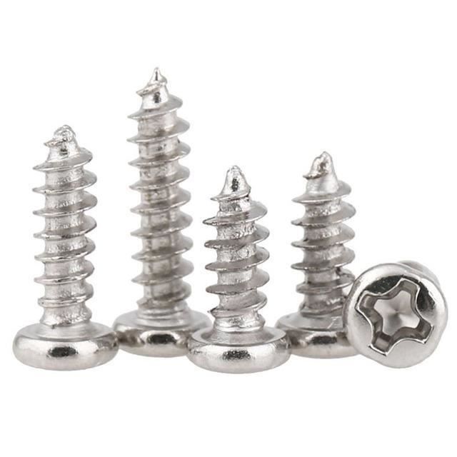 VIS,M1.5x5mm-300PCS--Vis autotaraudeuses nickelées M1 M1.2 M1.4 M1.5 M1 ...