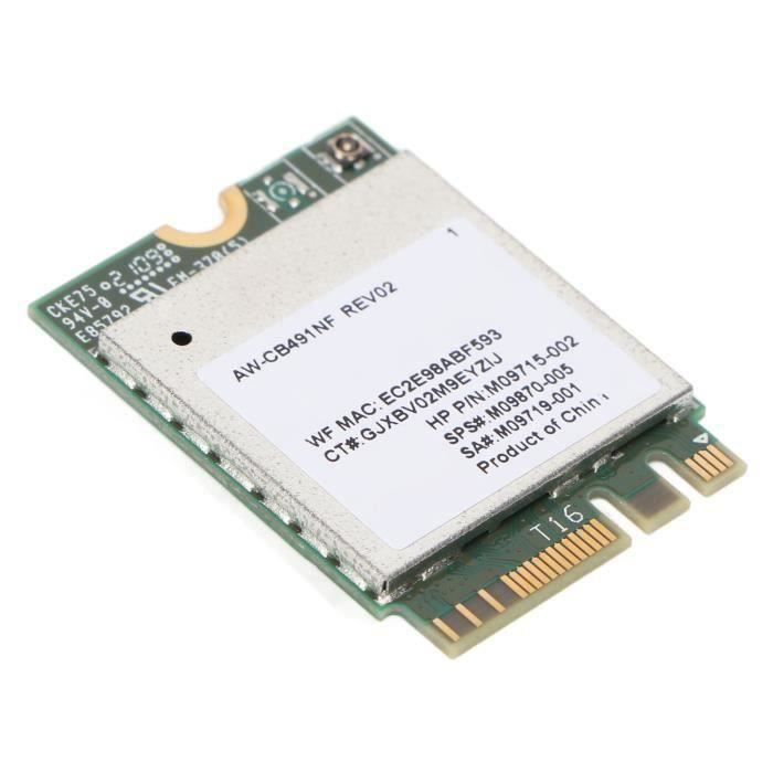 MEI-Carte réseau M2 Carte WiFi RTL8821CE Interface M2 BT42 Plug and ...