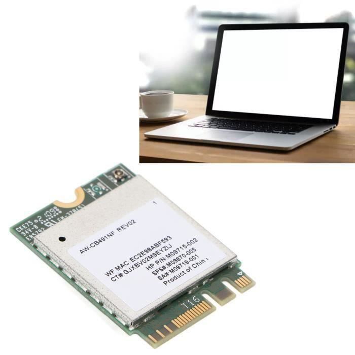 MEI-Carte réseau M2 Carte WiFi RTL8821CE Interface M2 BT42 Plug and ...