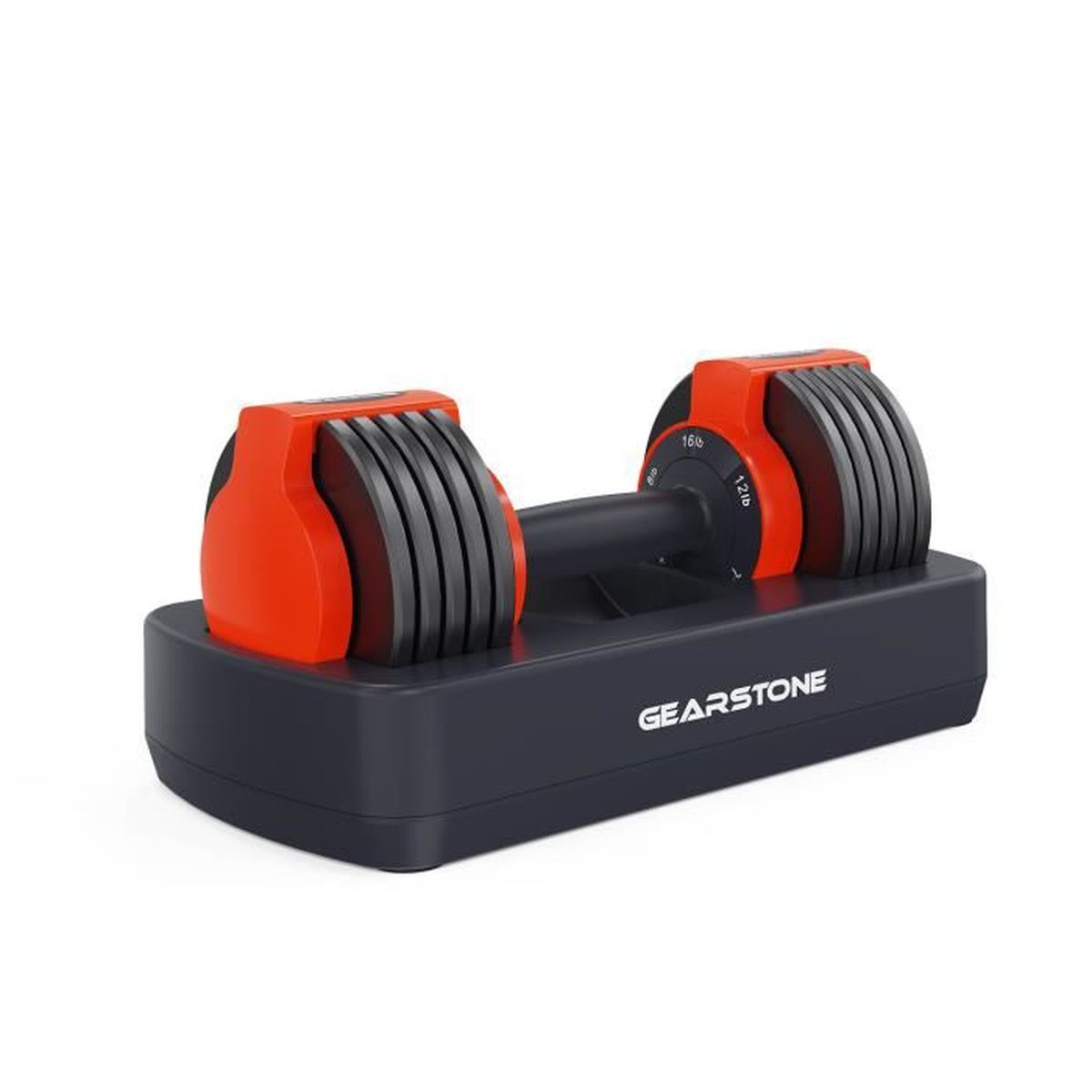 GEARSTONE Haltère réglable，Ensemble d’Haltères réglable，Équipement de ...