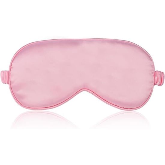 Masques De Sommeil Soie, Nuit Confortable Masque Pour Les Yeux En Soie ...