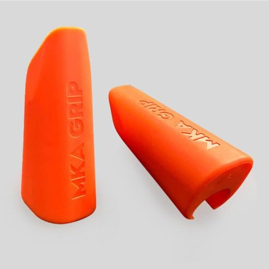 Poignées d'haltères en caoutchouc, sangles de Protection, levage de ...