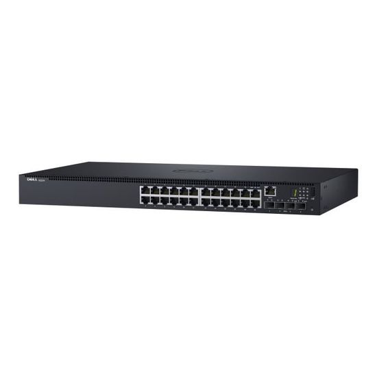 Dell Networking N1524, 24x 1GbE + 4x 10GbE SFP+ fixed ports, Stacking ...
