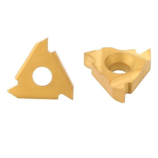 Insert CNC, insert en carbure anti-usure AG60 facile à installer, traitement de la fonte pour l ...