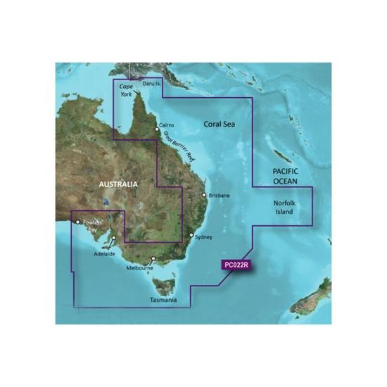 Garmin BlueChart® g2 Vision® HD - VPC022R - East Coast Australia ...