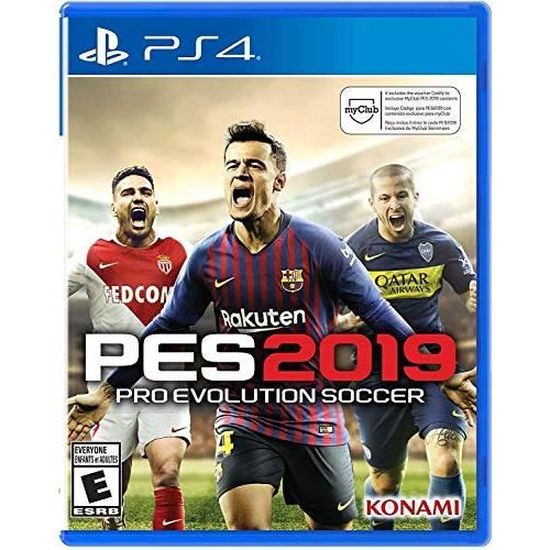 Pro Evolution Soccer 2019 - PlayStation 4 Standard Edition - Cdiscount Jeux vidéo