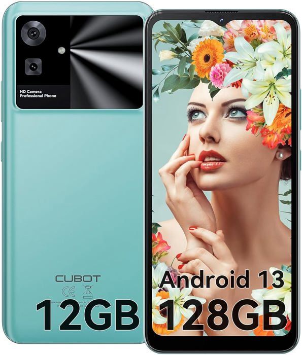 Note 21 Smartphone 12Go Ram 128Go Rom 1Tb Extend 6.56'' Hd 90Hz Écran ...