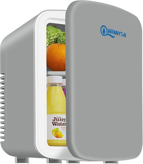 4L Mini Frigo,Petit Réfrigérateur Portable,Réfrigérateur Cosmétique ...