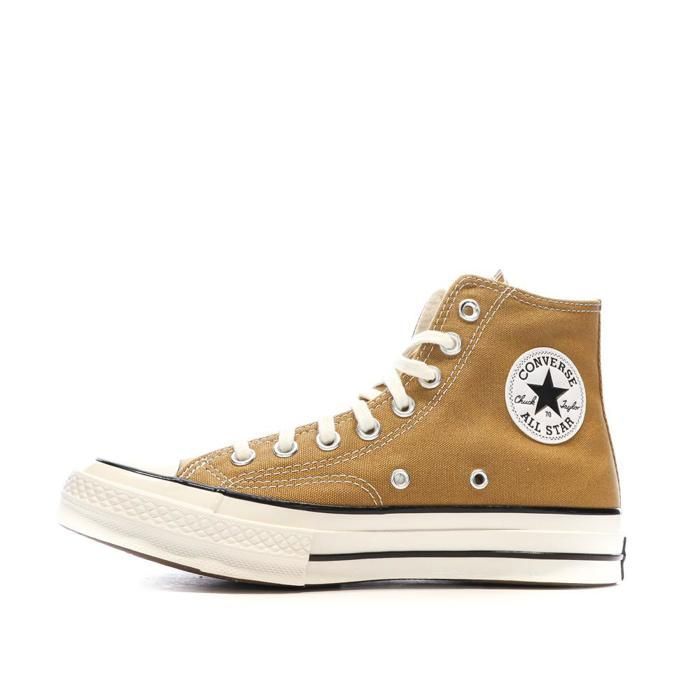 Baskets Camel Mixte Converse Chuck 70 Marron - Cdiscount Chaussures