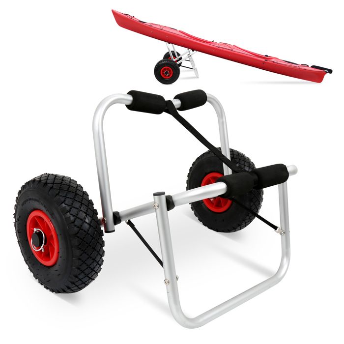 Yaskilosiu Chariot de kayak 1pcs Chariot de Transport pliant d'alliage ...