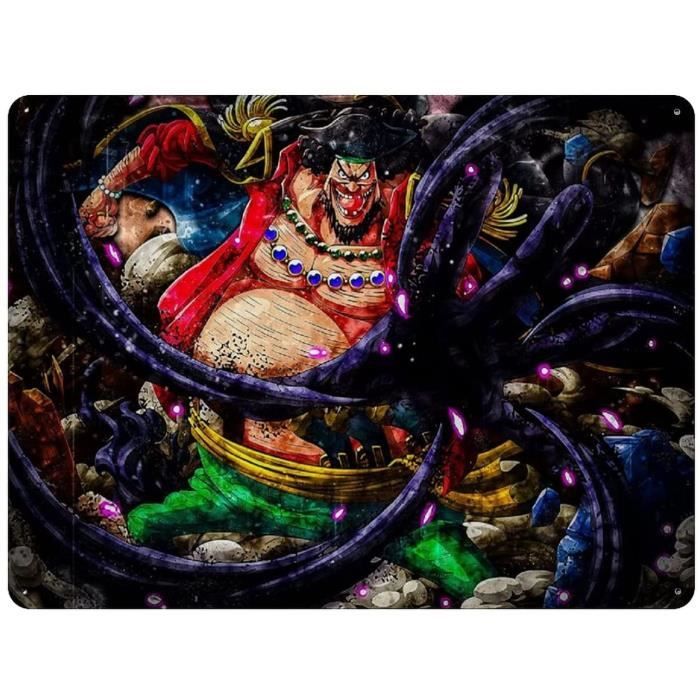 One Piece Japan Anime Poster rétro en métal avec plaque en fer blanc ...