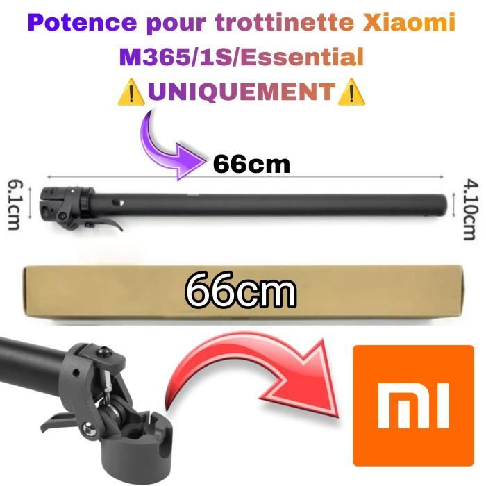 Potence pour trottinette électrique Xiaomi M365 1S Essential avec nouveau système de pliage ...