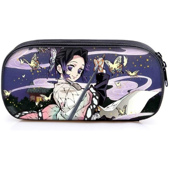 Anime Demon Slayer Trousse À Crayons Grande Capacité Nezuko Tanjiro Sac ...