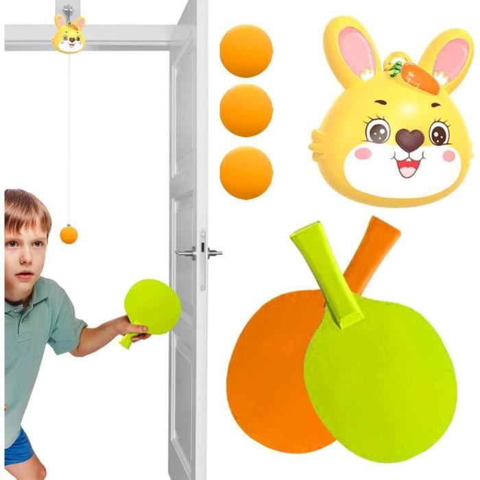 Ensemble D'Tennis Table - Exerciseur Tennis Table Lapin Dessin Animé ...